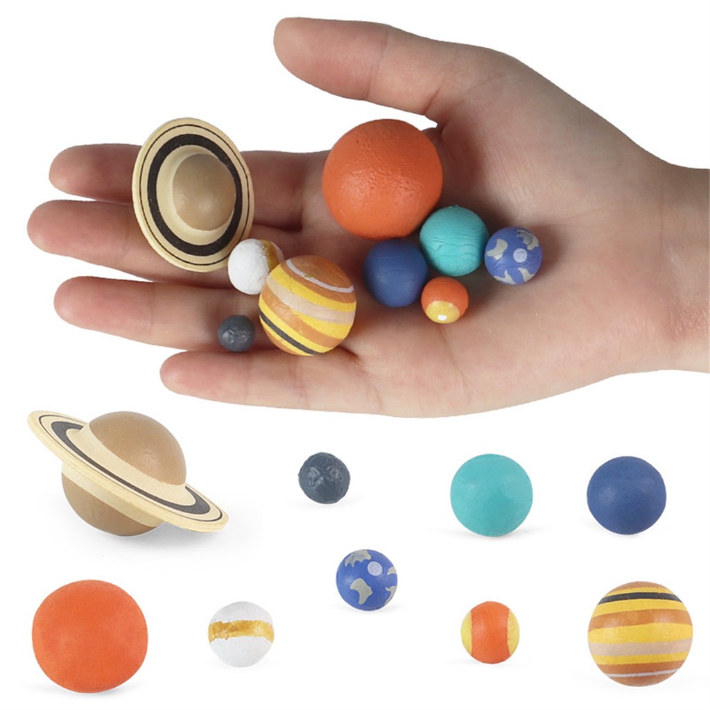 Jual Nine Planets Model Solar System Astronomy Planet Model Science ...
