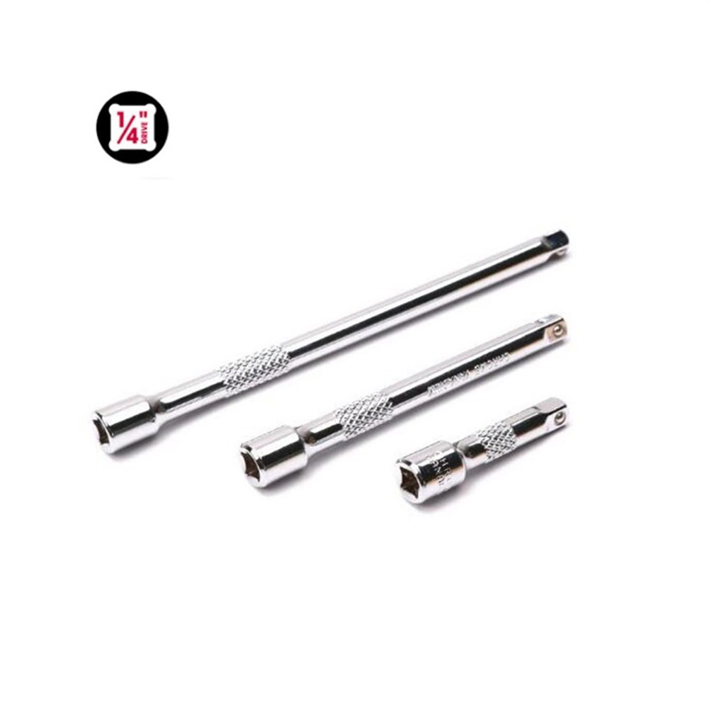 Jual Newest Extension Bar Socket Tools 1/2” 3pcs Accessories Bar Socket ...