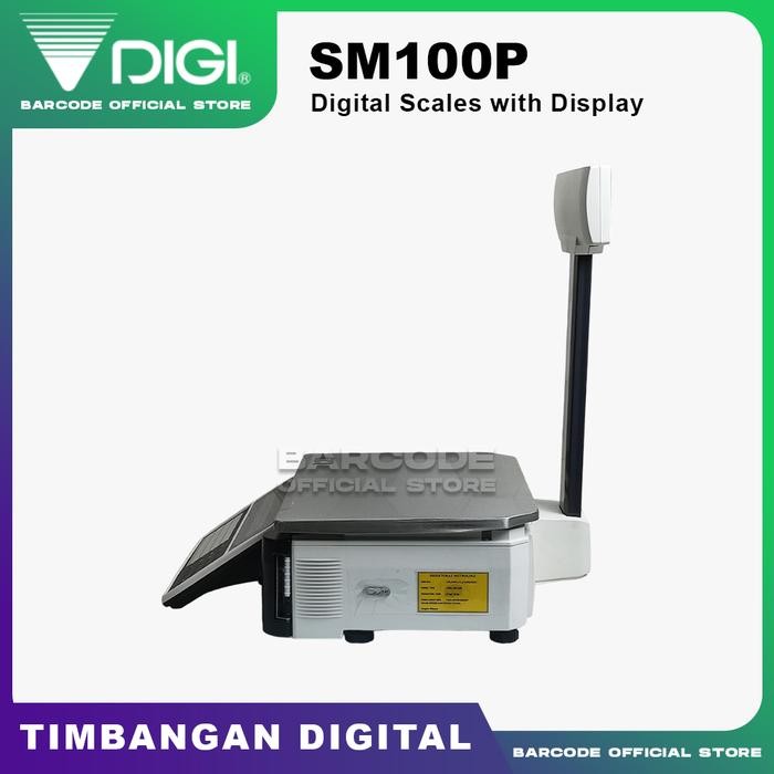 Jual Timbangan Digital Digi Sm-100P Digital Scale - Print Label Harga ...