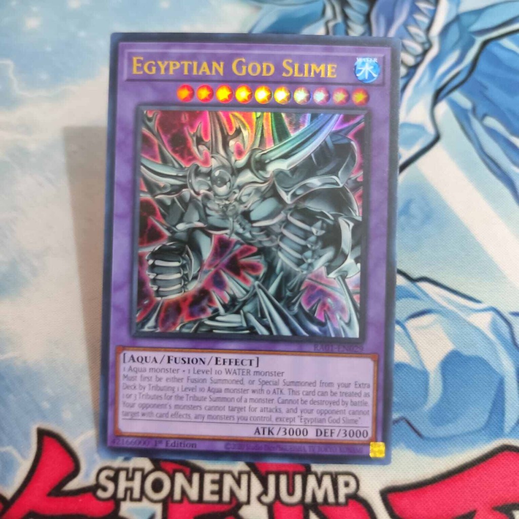 Jual yugioh egyptian god slime RA01 ultra rare original | Shopee Indonesia