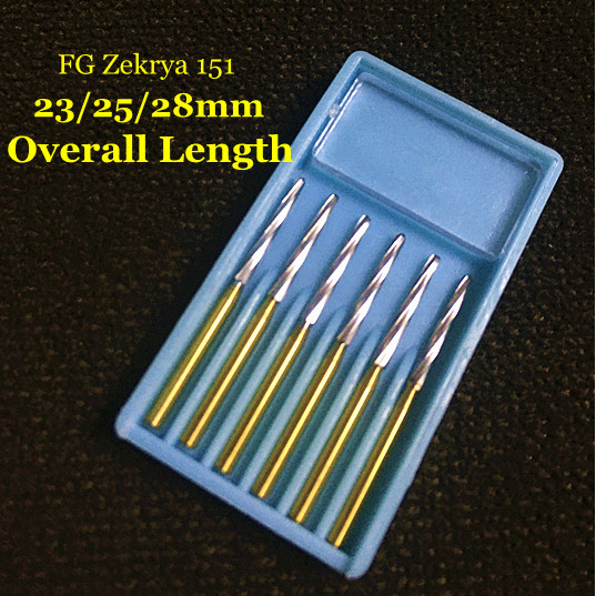 Jual 6pcs/pack Dental Tungsten carbide bur drills Zekrya tooth ...