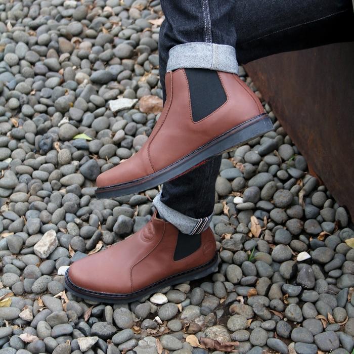 Jual BRADLEYS FOOTWEAR - SEPATU CHEALSEA BOOT SIMPLE PRIA KULIT ELAGOS ...