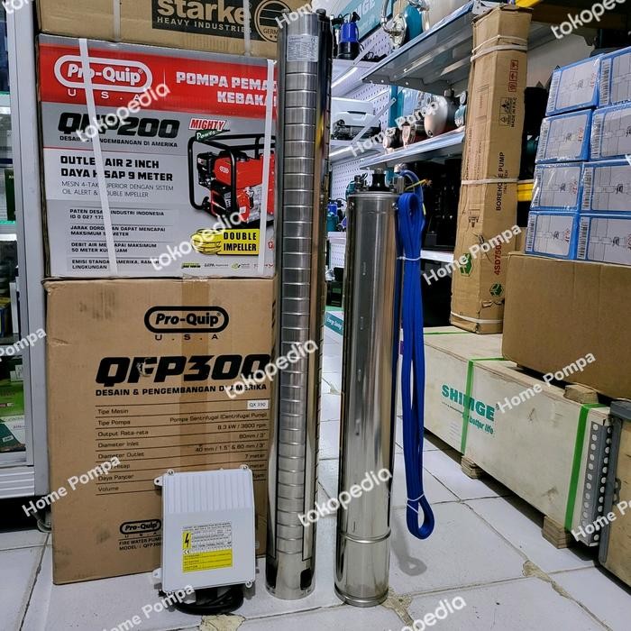 Jual ready Pompa Satelit Drakos 4Hp 1Phase 4DFS5/33 Submersible Pump ...