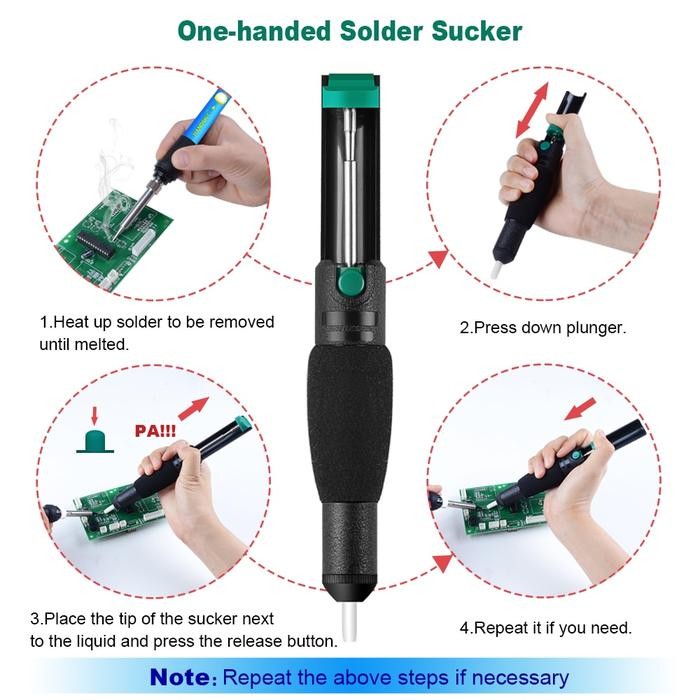 Jual Sedotan Timah 366D Solder / Atraktor Penyedot Senju Desoldering ...