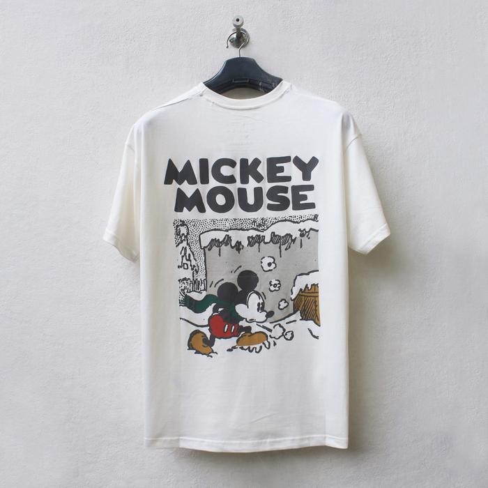 Jual #Newarrival P*Ll & B*Ar Disney Mickey Mouse T-Shirt Broken White ...