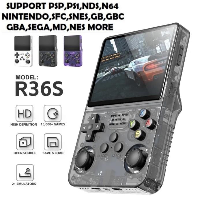 Jual Ready R36S/R36H/R36Max Handheld Retro Gameboy Ps1 Psp Alternative ...
