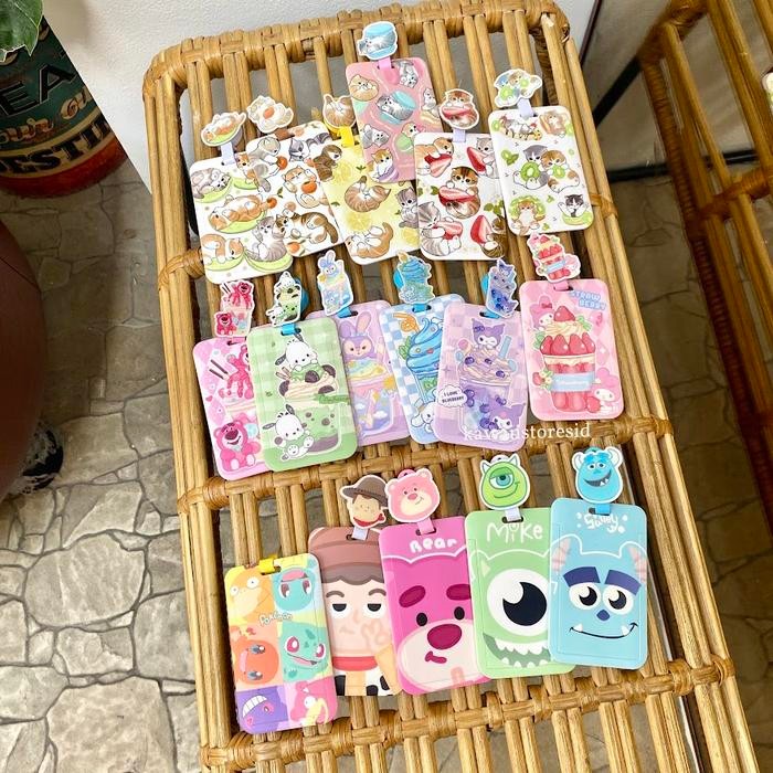 Jual 8KHY Id Card Holder Tarik Yoyo Name Tag Pokemon Toy Story Woody ...