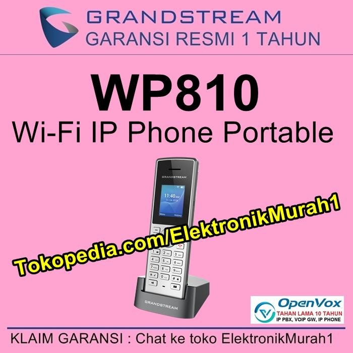 Jual Cordless WIFI IP Phone Grandstream WP810 Kode 33 | Shopee Indonesia