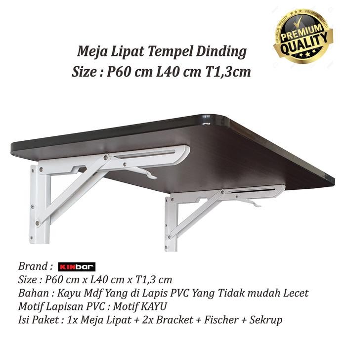 Jual Informa Furniture - Meja Lipat Dinding Meja Ambalan 60 X 40 Cm ...