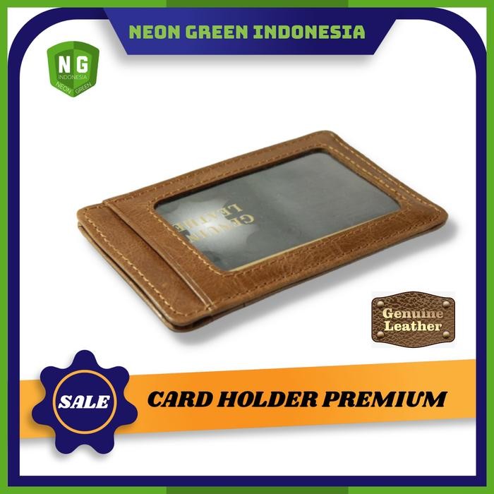 Jual Dompet Kartu Kulit Asli Premium Geniune Card Holder(MA-003 ...