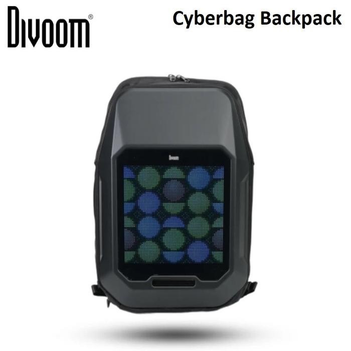 Jual TERJAMIN ASLI DIVOOM CYBERBAG PIXEL ART LED BACKPACK - TAS RANSEL ...