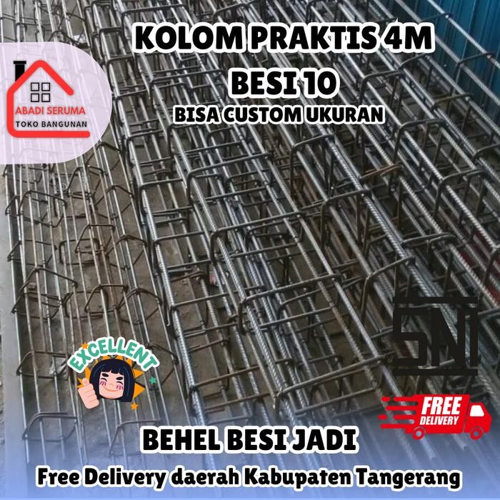 Jual PREMIUM MURAH / BESI KOLOM PRAKTIS / BEHEL BESI JADI / KOLOM ...
