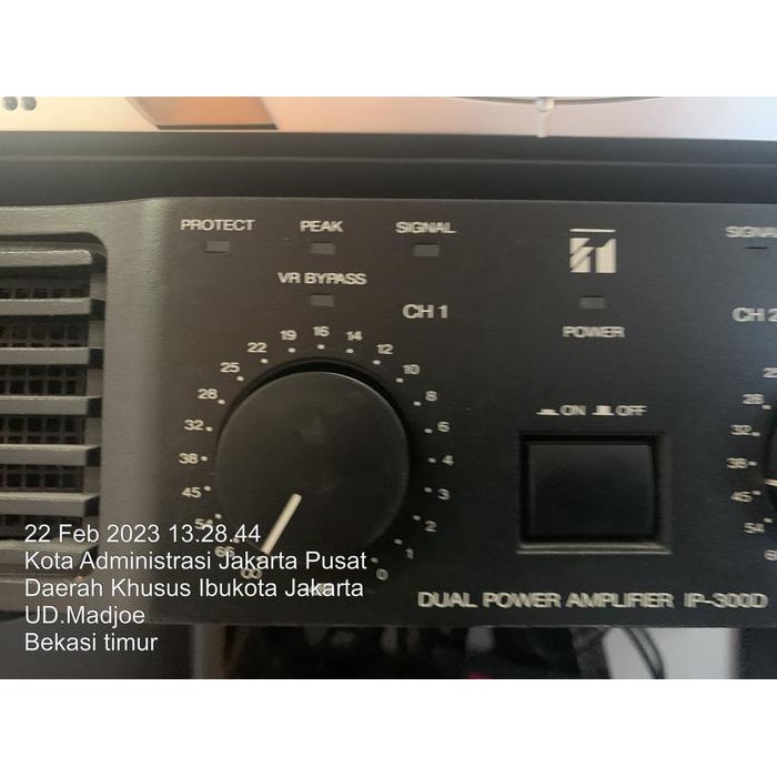 Jual Toa Ip-300D, Toa Dual Power Amplifier Ip-300D, Toa Amplifier Ip ...