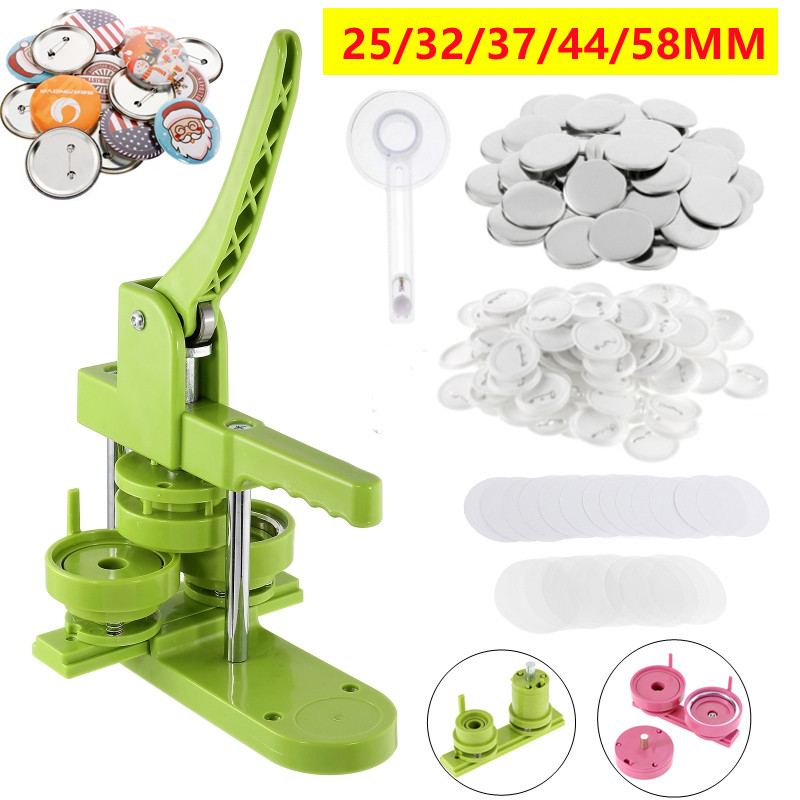 Jual Button Badge Maker Machine DIY Pin Button Maker Press Machine ...