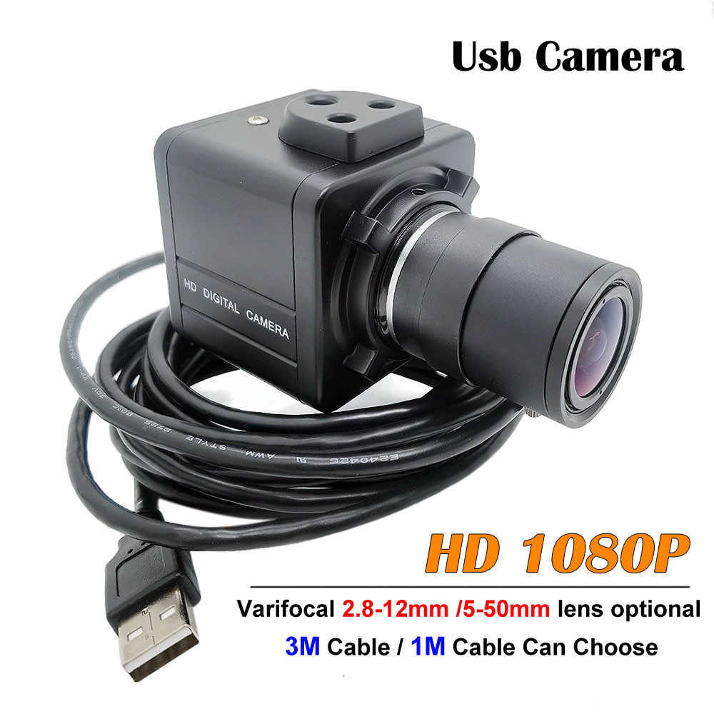 Jual Industrial 1080P Full HD Mini PC Webcam USB Camera With Manual ...