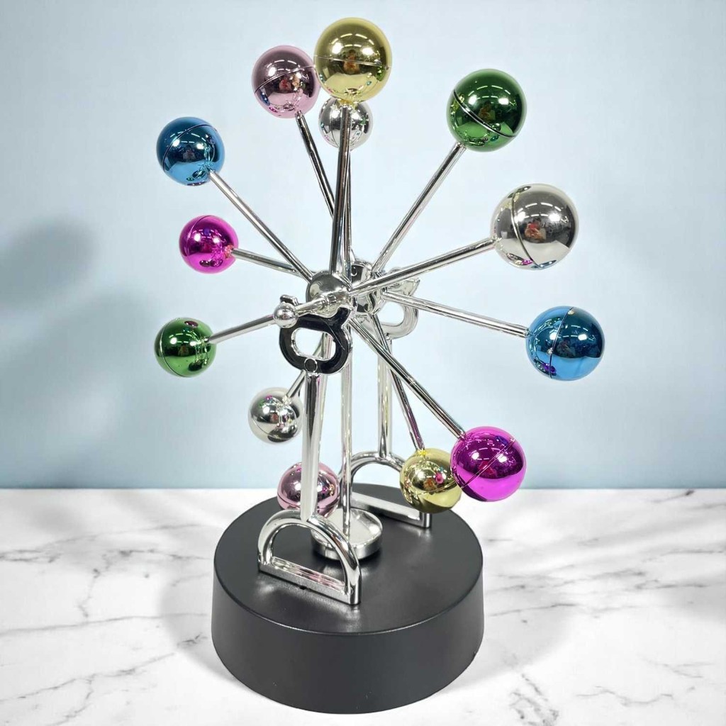 Jual Pajangan Meja Pendulum Newton Perpetual Model Ferris Wheel Newton ...