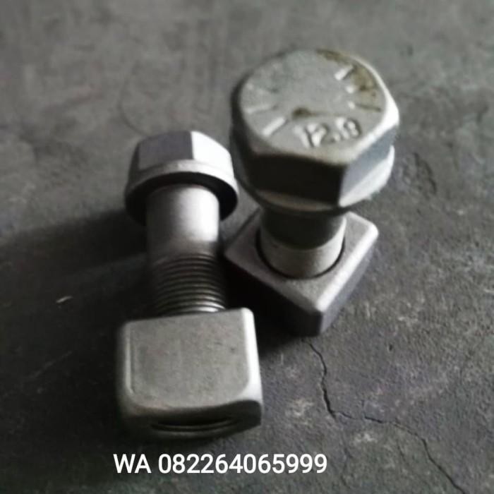 Jual [Expert] Baut Mur Bolt & Nut Track Shoe Link Komatsu PC200 M20 x ...