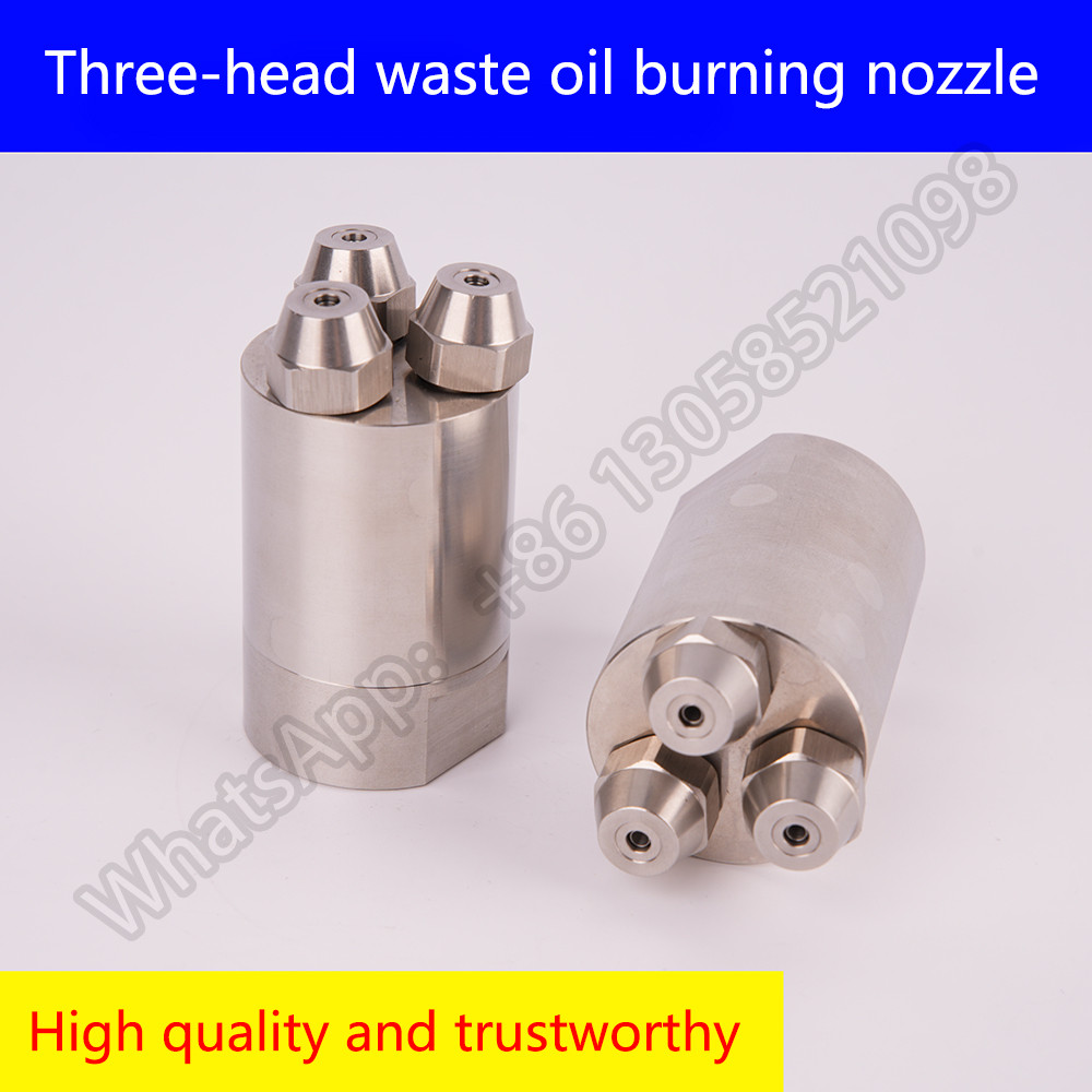 Jual waste oil burner nozzle steel siphon cone spray jet diesel heavy ...