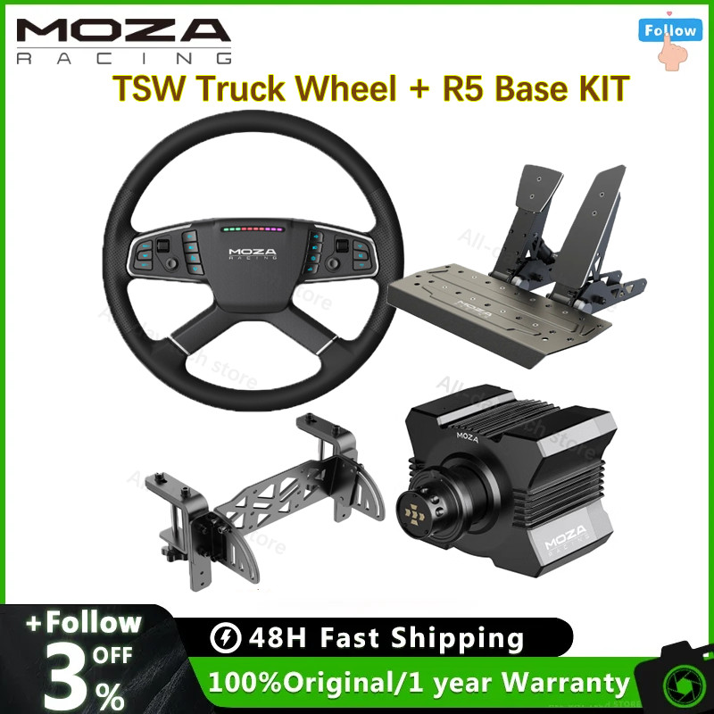 Jual MOZA Racing TSW Truck Steering Wheel Standard 400mm with R5 Direct ...