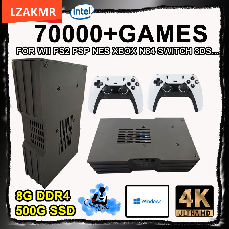 Jual 8G Ram Super Game Console X King 500G Gaming Ssd Batocera 3865U ...