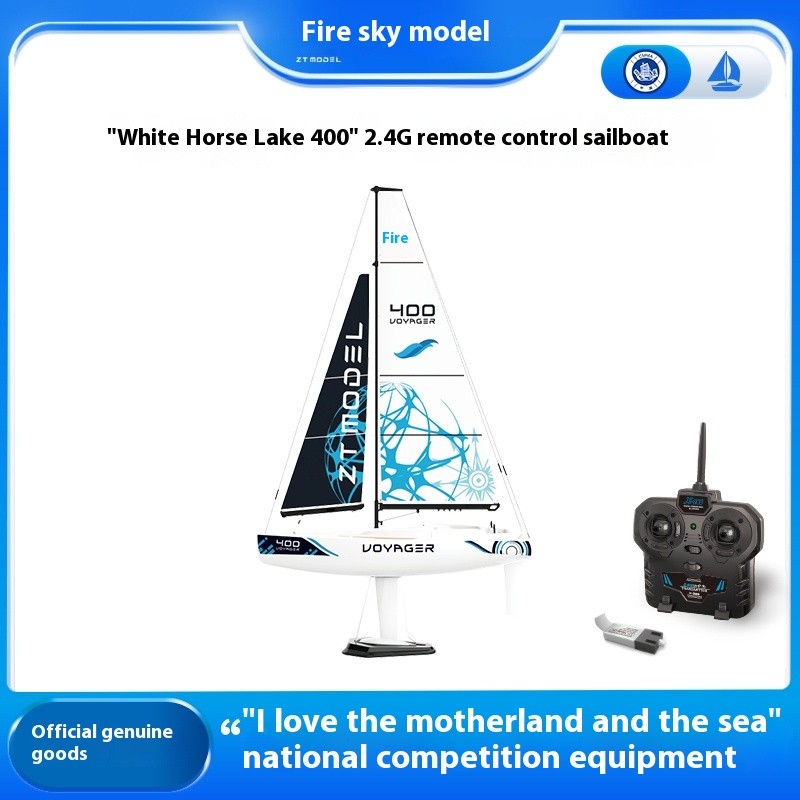 Jual Remote-controlled sailing competition 2.4G Ocean Sailing Yacht ...