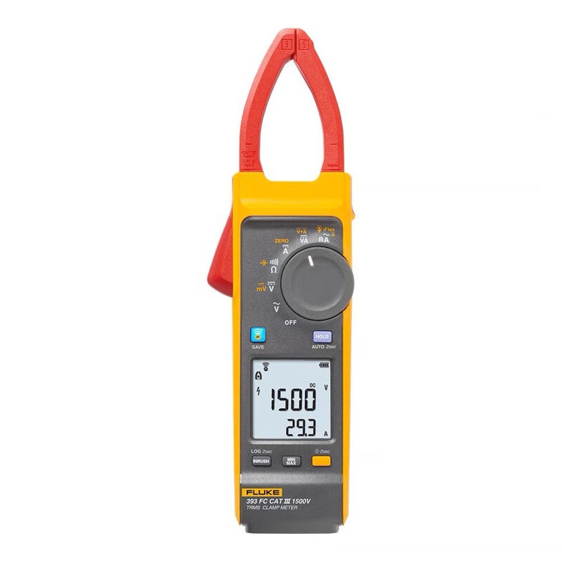 Jual Vareraaa Fluke True RMS Clamp Meter 393FC CAT III 1500V with iFlex ...