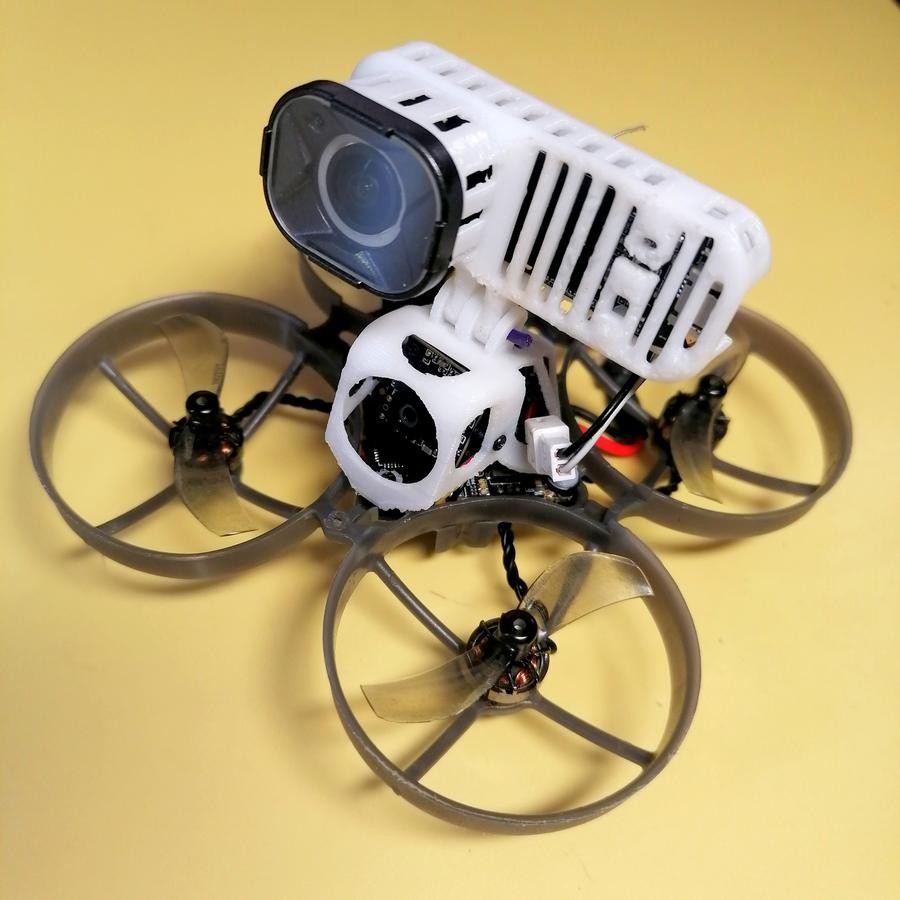 Jual Frame Runcam Thumb Pro Body + Mini DC-DC 1s + Canopy Mobula 7 ...