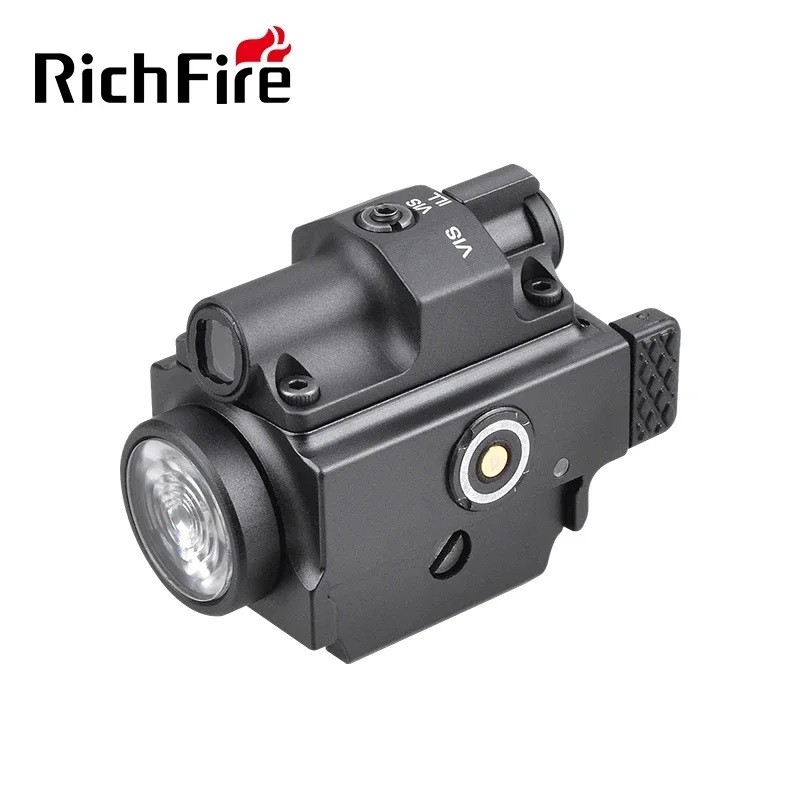Jual Richfire 800LM Weapon Gun Light Red Green Laser Sight Pistol Light ...