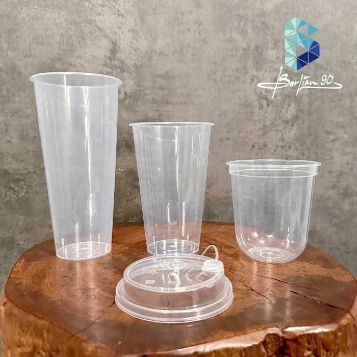 Jual Gelas Pp Cup Injection Oval 12 Oz / Cup Inject Oval 380 Ml / Gelas ...
