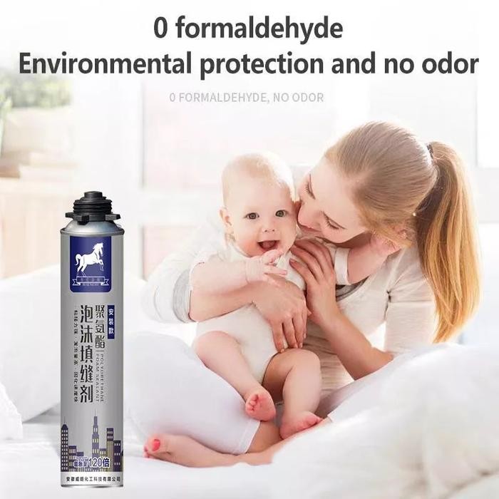 Jual PU lyurethane Sealant Foam Multi Purse Foam Spray Busa Padat AMAN ...