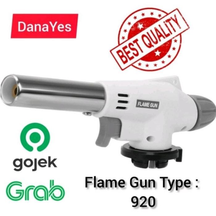 Jual (Expert) Gas Torch Portable Flame Gun Blow Torch Barbeque Kepala Alat Bakar Blow Torch ...