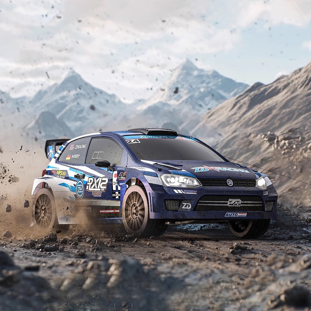 Jual New ZD Peak RX12 1/12 Scale High-Speed Brushless Four-Wheel Drive Racing Off-Road RC Car ...