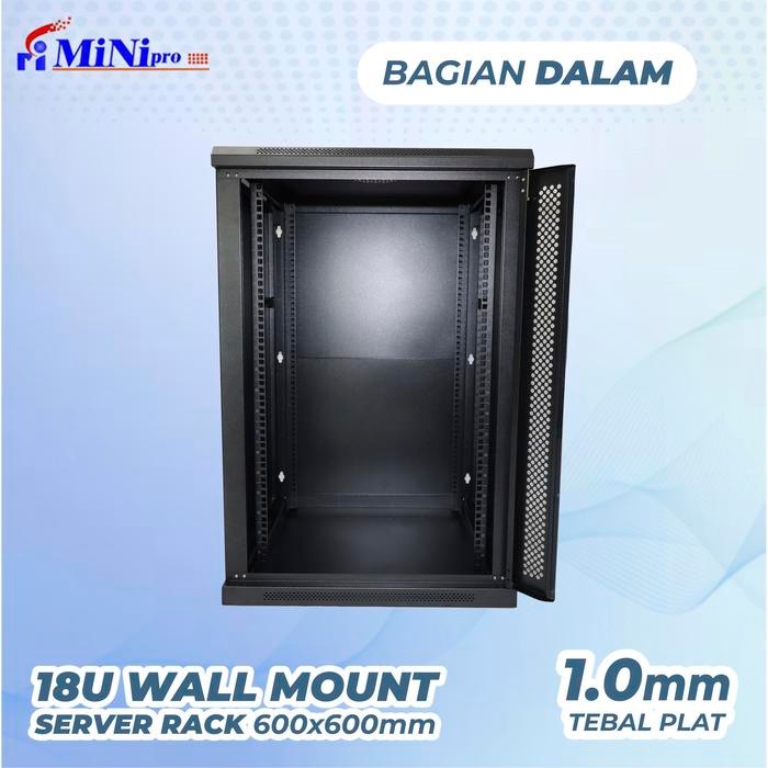 Jual Ni Rack Server 18U 600X600Mm Wall Mount Rack | Shopee Indonesia