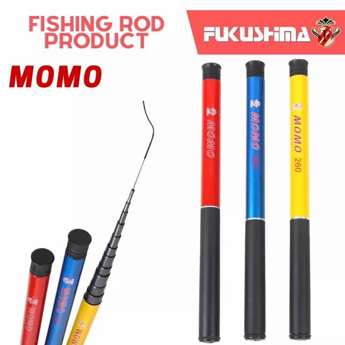 Jual Stik Pancing Joran / Tegek Ruas Pendek Fukushima Momo | Shopee ...
