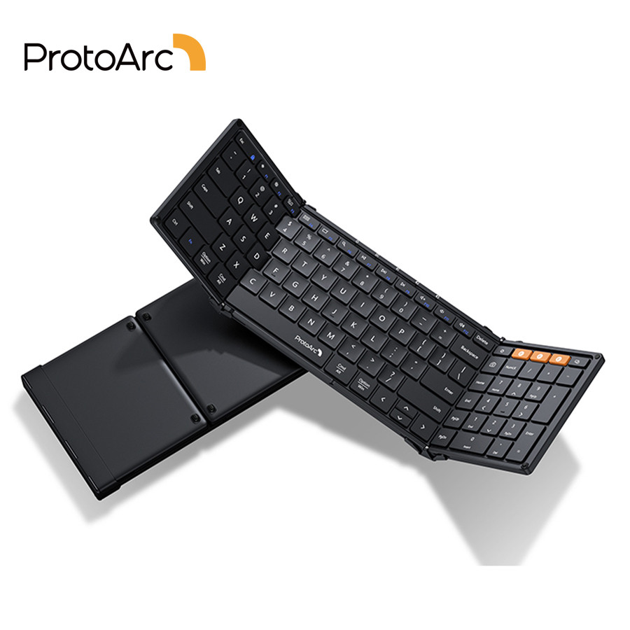 Jual ProtoArc XK01 Bluetooth Wireless Keyboard Foldable Portable Mini ...