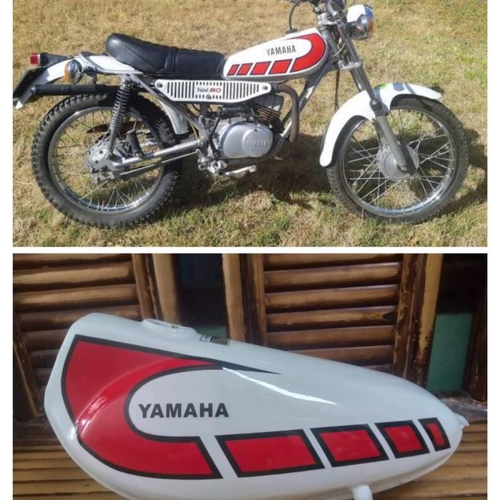 Jual Tangki Trail Jadul Yamaha TY175 tangki vintage Yamaha TY 175 ...