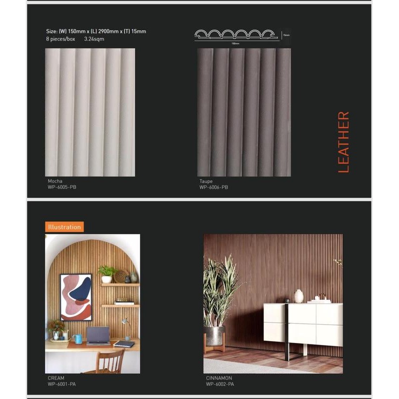 Jual TACO WPC DECO PANEL KISI KISI WALLPANEL WPC DINDING /BOX | Shopee ...