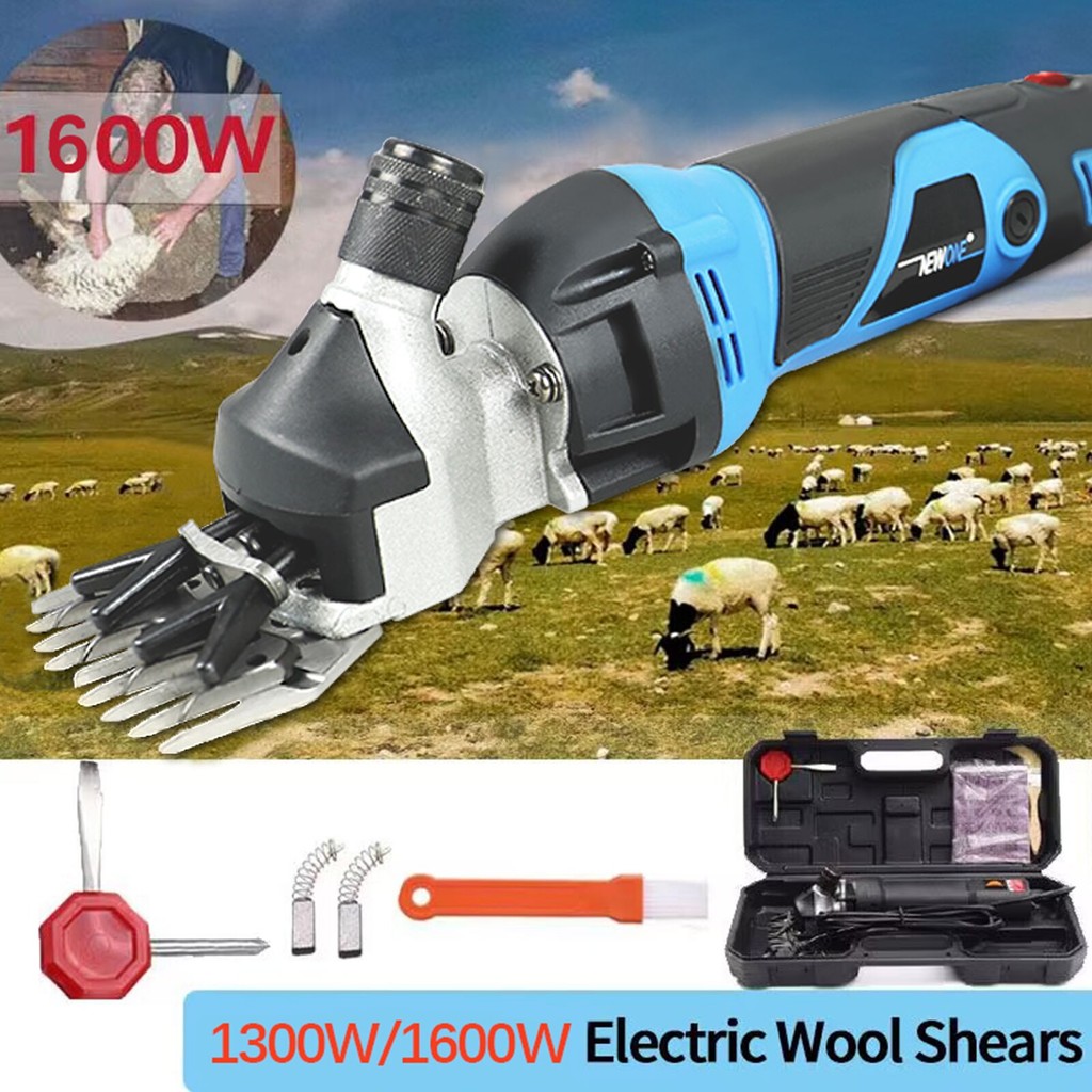 Jual 1600W/1300W 6-Speed Adjustable Speed Electric Wool Shears Pet ...