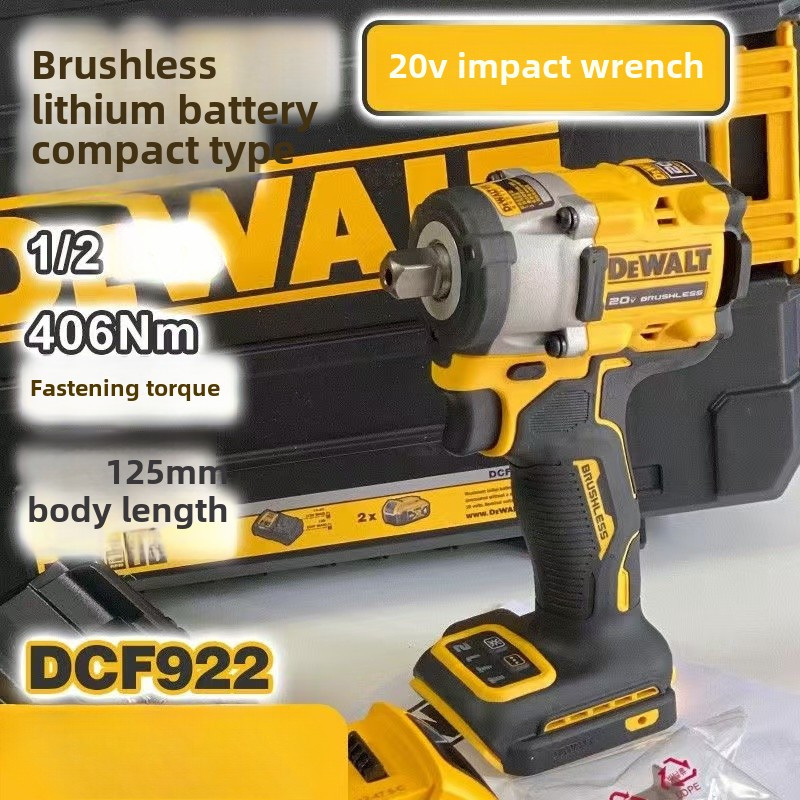 Jual Dewalt DCF922 Wireless Impact Wrench Rechargeable High Torque ...
