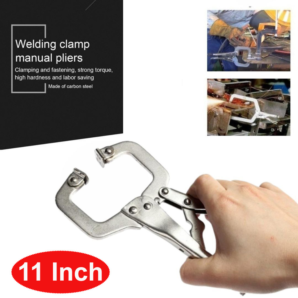 Jual Tang Penjepit Vise Grip Welding Mouth C Clamp 11 Inch | Shopee ...