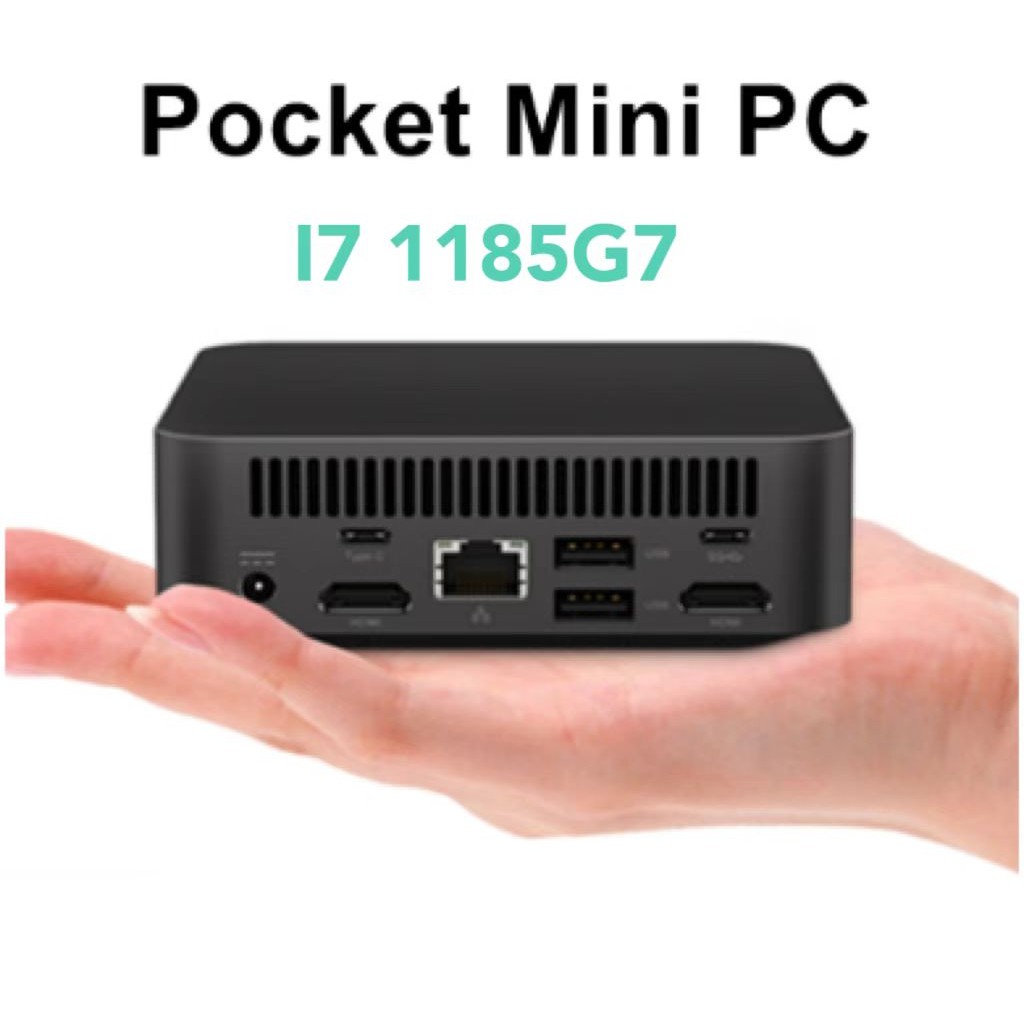 Jual Factory Price Pocket Mini PC Gaming Intel i7 1185G7 Windows 11 ...