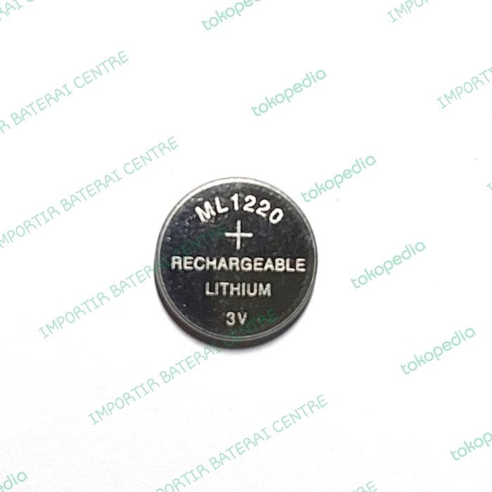 Jual Baterai Cmos ML1220 ML 1220 3volt rechargeable Lithium | Shopee ...