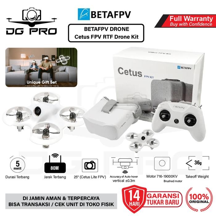 Jual BETAFPV Cetus FPV RTF Drone Kit for Brushed Racing Drone Original ...
