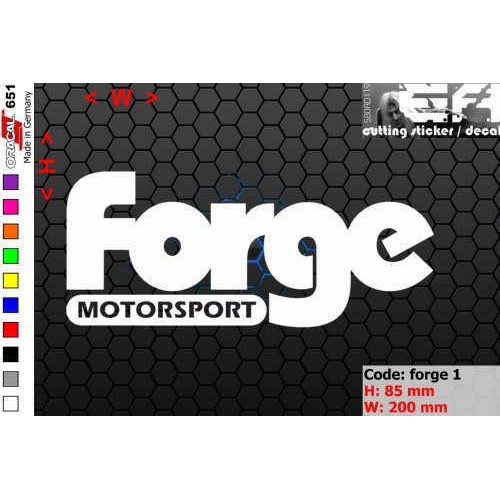Jual TERMURAH EA CUTTING STICKER / DECAL CODE: FORGE 1 ( SPONSOR LOGO ...