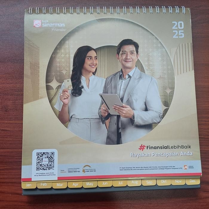 Jual kalender Meja kalender sobek dinding calender sinarmas simas BCA ...