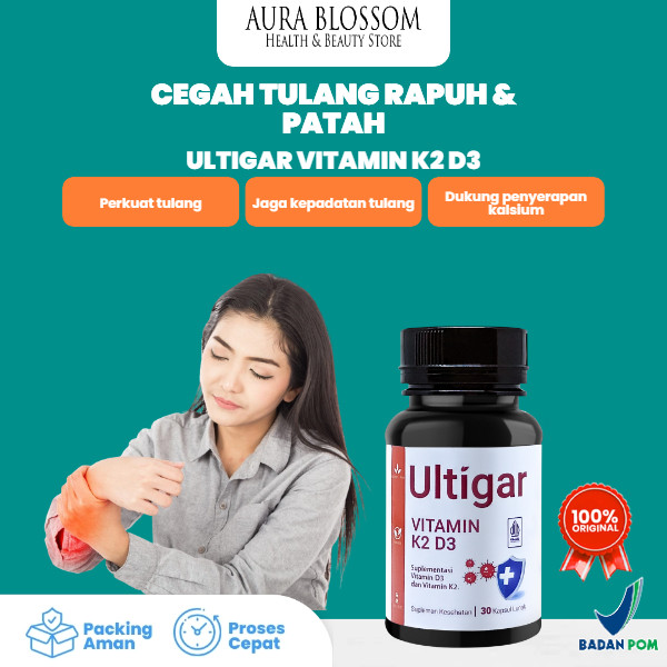 Jual Mencegah tulang rapuh dan patah dengan formula vitamin K2 D3 yang efektif membantu ...