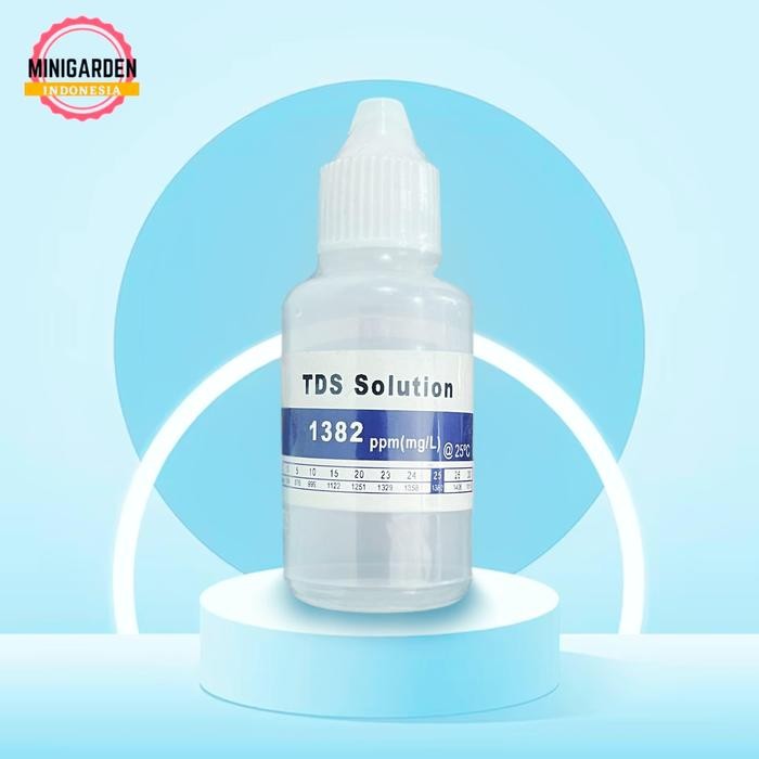 Jual CAIRAN KALIBRASI TDS 1382 PPM TDS METER solution cairan liquid ...