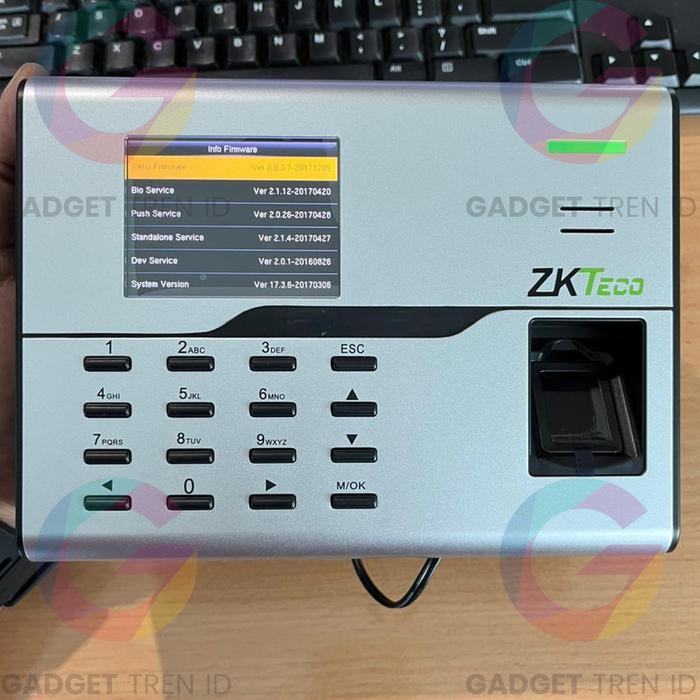 Jual Mesin Absensi Fingerprint Zkteco Ua860 Support Wifi Mesin Absensi Online Bisa Tarik Data ...