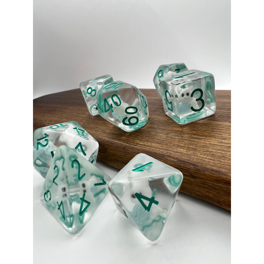 Jual [Ready] High Quality Polyhedral Dice - Dadu set | DND Dungeon ...