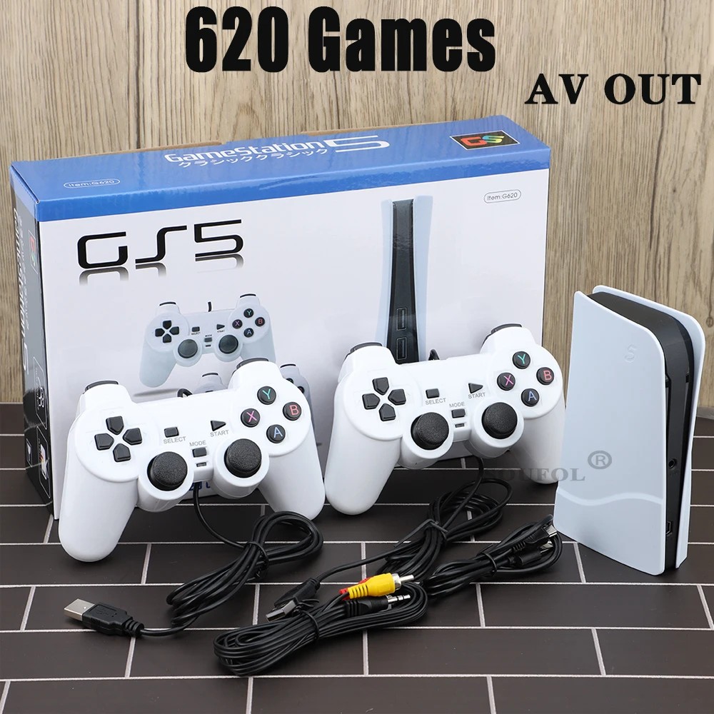 Jual GS5 Pro G620 Video Game Console With 620 Classic Game 8 Bit TV ...